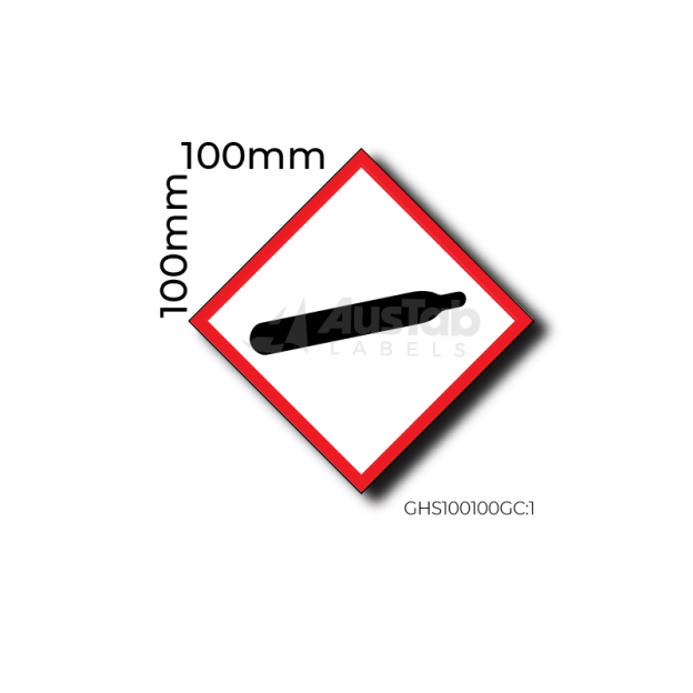 Gas Cylinder | GHS Labels | Austab Labels